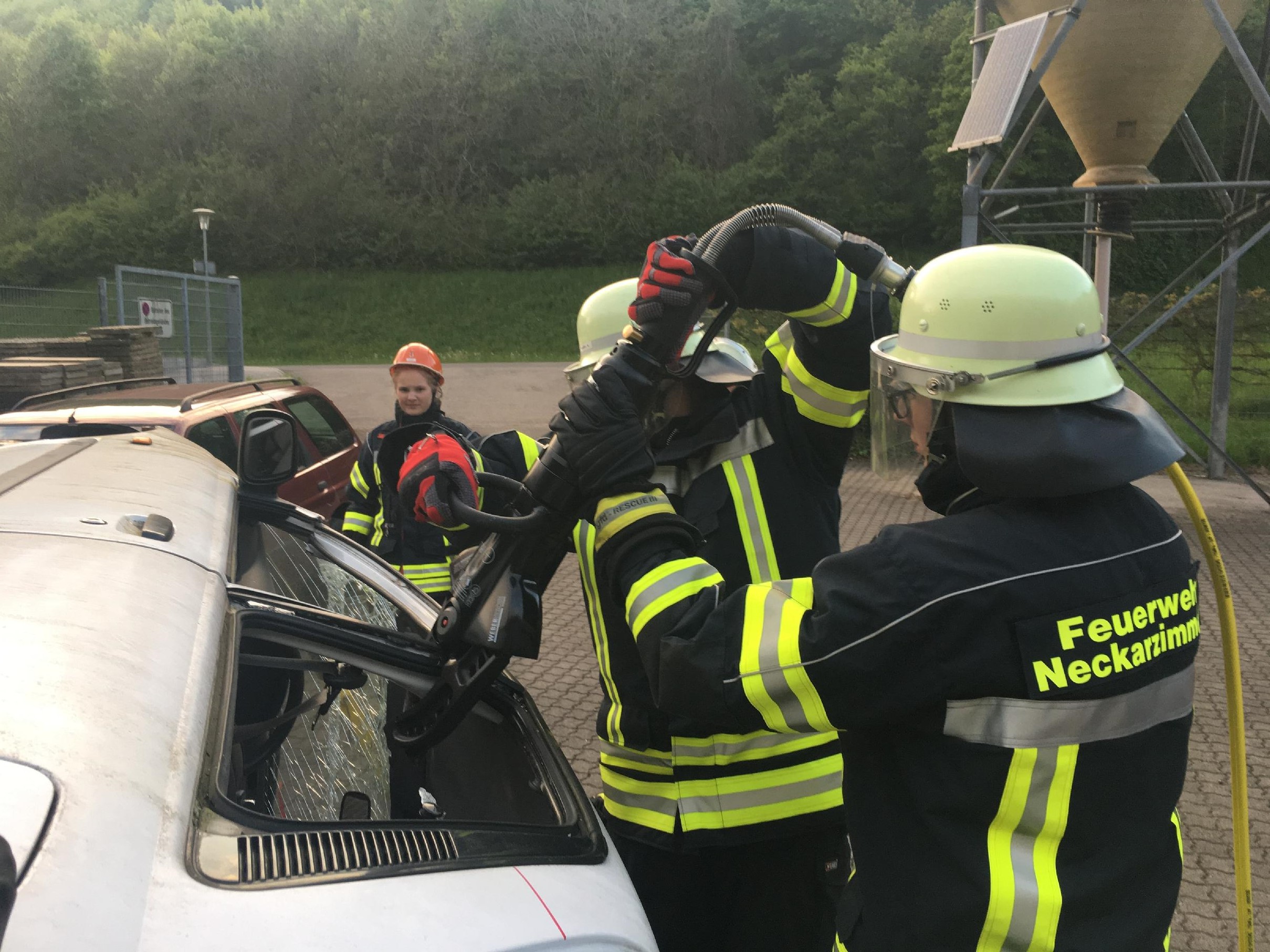 Übung Technische Rettung – Freiwillige Feuerwehr Neckarzimmern
