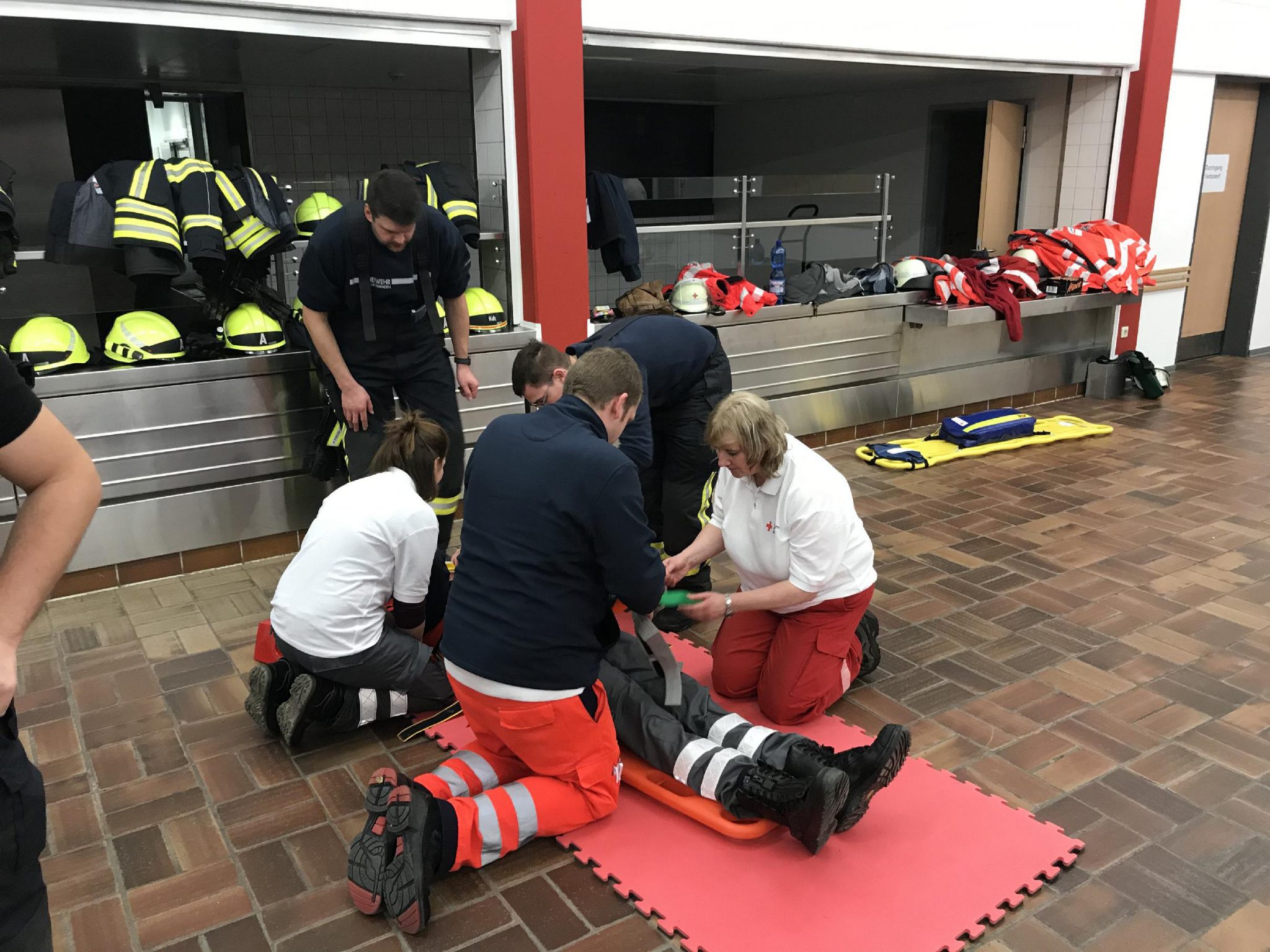 Sanitätsausbildung Technische Rettung – Freiwillige Feuerwehr Neckarzimmern